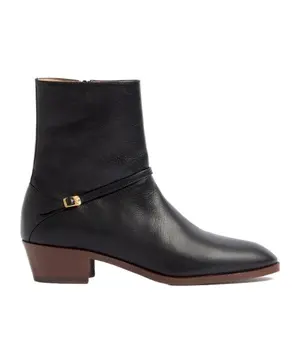 Valentino Garavani Almond Toe Boots For Men