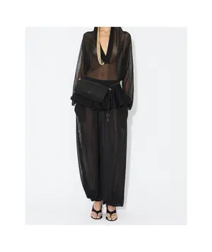 Alaïa Hooded Jumpsuit - Black