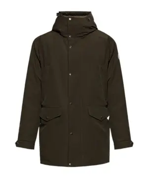 Moncler Livradois Hooded Short Down Jacket