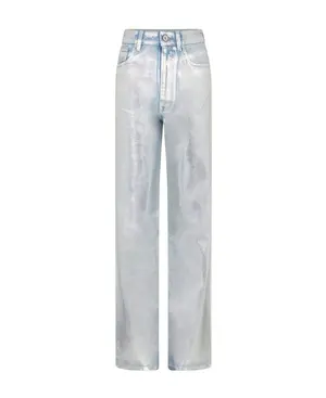 Rabanne Mid-rise Straight Leg Jeans