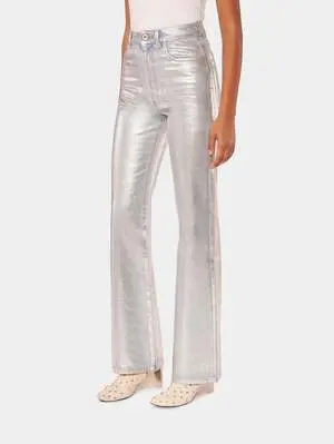 Rabanne Mid-rise Straight Leg Jeans