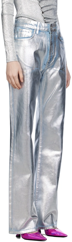 Rabanne Mid-rise Straight Leg Jeans