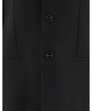 Bottega Veneta Single-breasted Blazer With Buckle Detail