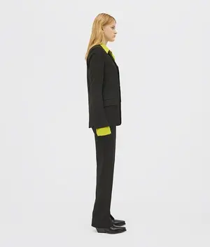 Bottega Veneta Single-breasted Blazer With Buckle Detail