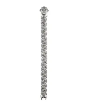 Emanuele Bicocchi Braided Sterling Bracelet
