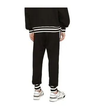 Dolce & Gabbana Logo-patch Side-stripe Sweatpants