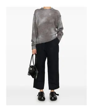 Comme Des Garçons Tapered-leg Trousers - Prussian Blue