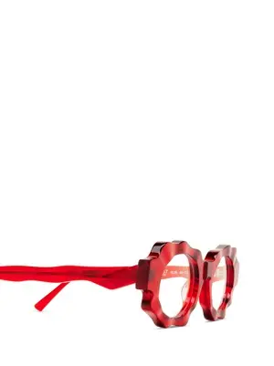KUBORAUM Shaped Eyeglasses - Red