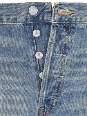 RE/DONE Mid-waist Straight Leg Jeans