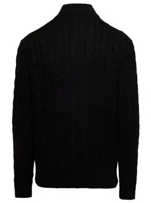 Polo Ralph Lauren Half-zip Long-sleeved Jumper - Black