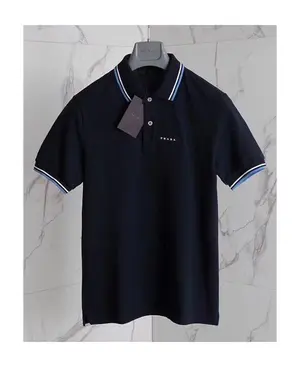 Prada Short-sleeved Logo Polo Shirt
