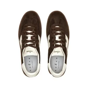 Hogan Logo-patch Low-top Sneakers - Brown