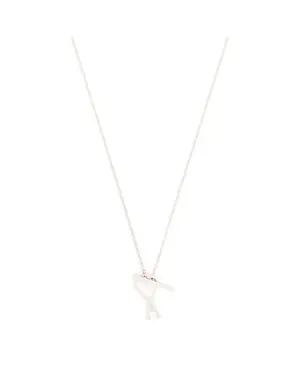 AMI Paris De Coeur Logo Pendant Necklace