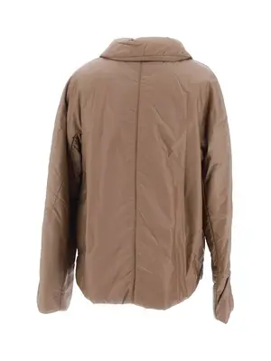Max Mara Buttoned Padded Coat - Caramel