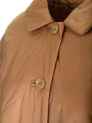 Max Mara Buttoned Padded Coat - Caramel