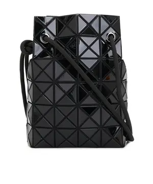 Issey Miyake Drawstring Shoulder Bag - Black