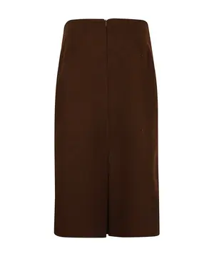 Ermanno Scervino Wool Midi Skirt