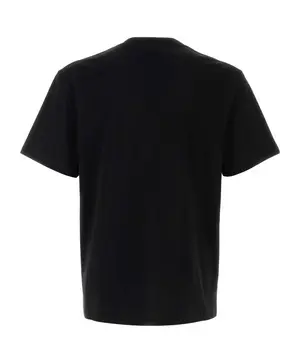 Loewe Logo Embroidered Crewneck T-shirt
