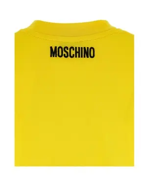 Moschino Smiley Face Jersey T-shirt - Yellow
