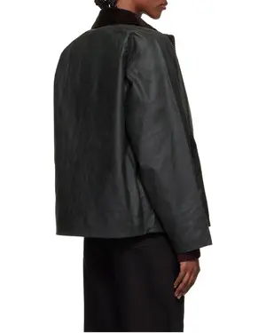 Barbour Long Sleeve Jacket With Lapel Collar