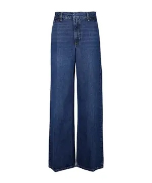 FRAME High-waist Wide-leg Jeans