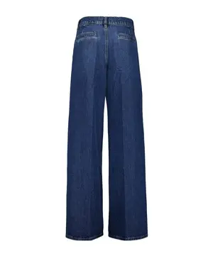 FRAME High-waist Wide-leg Jeans