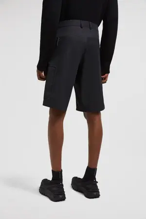 Moncler Nylon Cotton Cargo Shorts