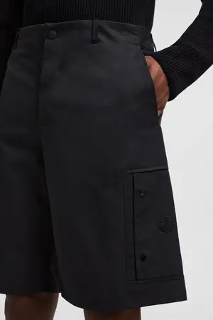 Moncler Nylon Cotton Cargo Shorts