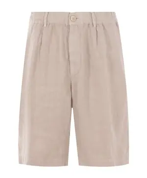 Brunello Cucinelli Buttoned Straight-leg Shorts