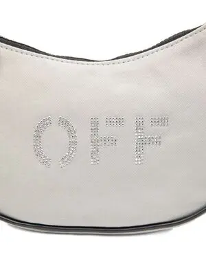Off-White Zip Shoulder Bag