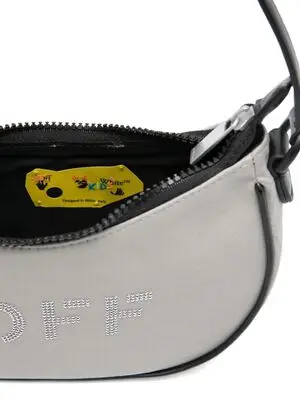 Off-White Zip Shoulder Bag