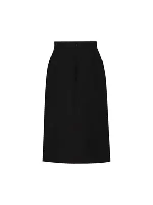 Valentino Garavani Belted Front Slit Skirt - No