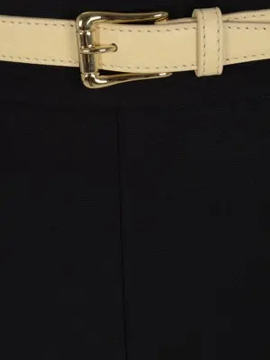 Valentino Garavani Belted Front Slit Skirt - No
