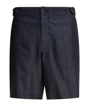 Alexander Mcqueen Distressed Shorts For Men