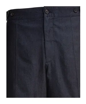 Alexander McQueen Denim Bermuda Shorts