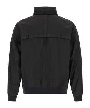 Stone Island Logo Patch Bomber Jacket