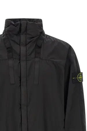 Stone Island Logo Patch Bomber Jacket