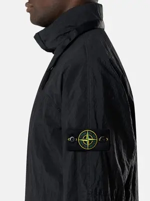 Stone Island Logo Patch Bomber Jacket