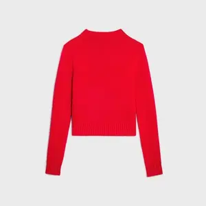 Celine Crewneck Sweater In Wool And Cashmere