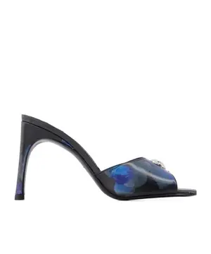 Coperni Holographic Logo Heeled Mules