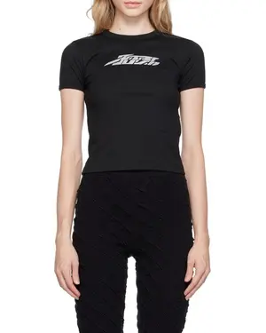 AMBUSH Logo Printed Crewneck T-shirt