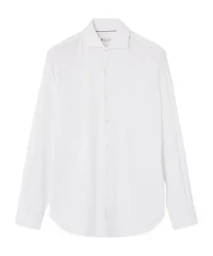 Loro Piana Buttoned Long-sleeved Shirt - White