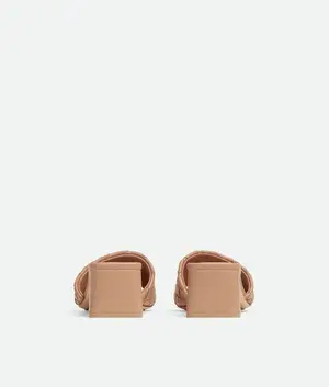 Bottega Veneta Square Toe Braided Mule