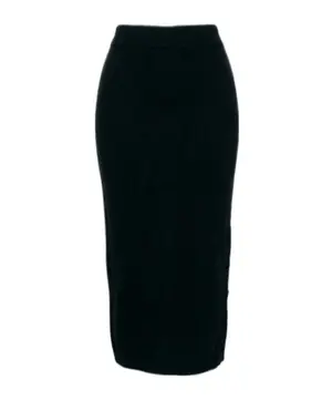 JIL SANDER Wool Midi Skirt
