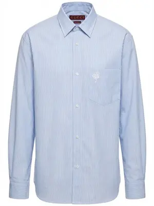Gucci Embroidered Shirts For Men