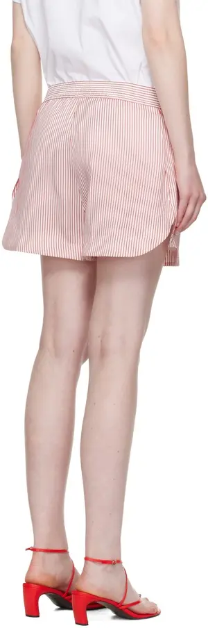 Stella McCartney Striped Silk Shorts