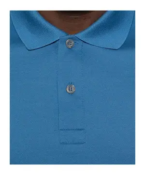 Prada Logo Plaque Short-sleeved Polo Shirt