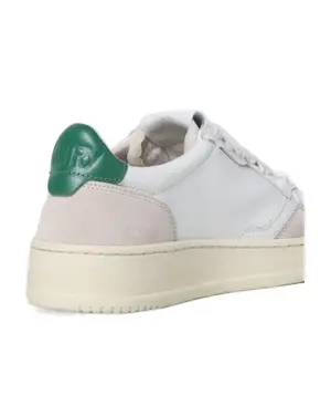 AUTRY Logo Patch Low-top Sneakers - Nude