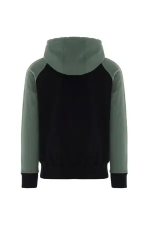 Fendi Ff Stripe Panelled Hoodie