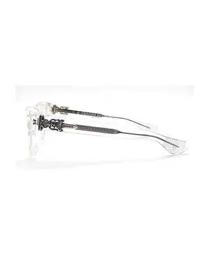 Chrome Hearts Full Rim Eyeglasses - White